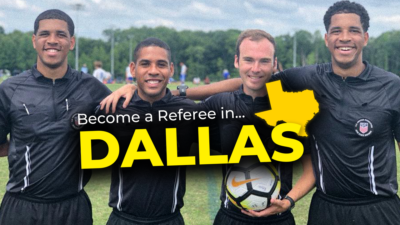 How to Become a Soccer Referee in Dallas – Referee POV