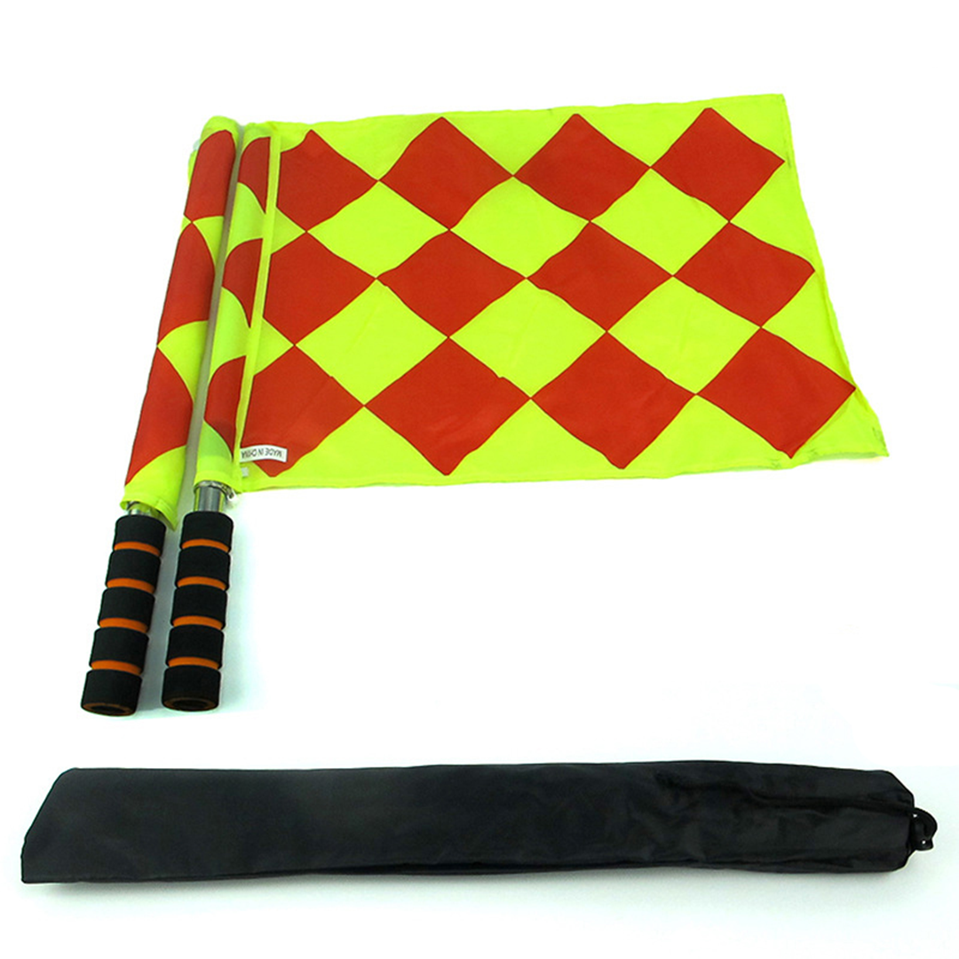 Checkered Swivel Referee Flags – Referee POV